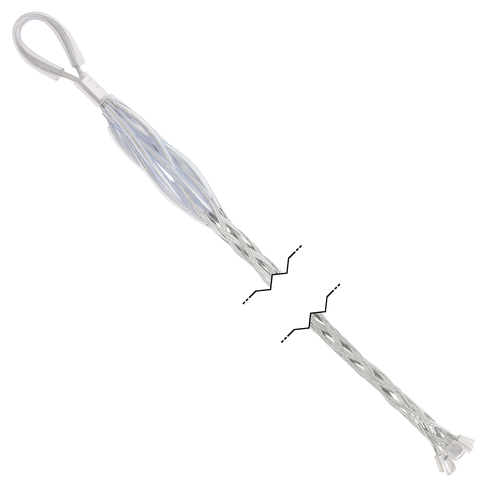 Lewis Half Snake Grip for 1/4" to 1/2" Wire