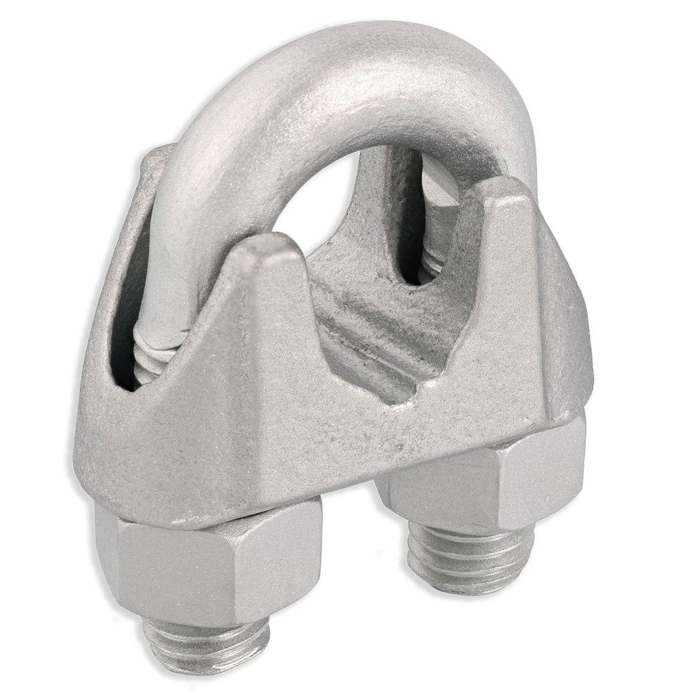 1/16" Zinc Plated Malleable Wire Rope Clip