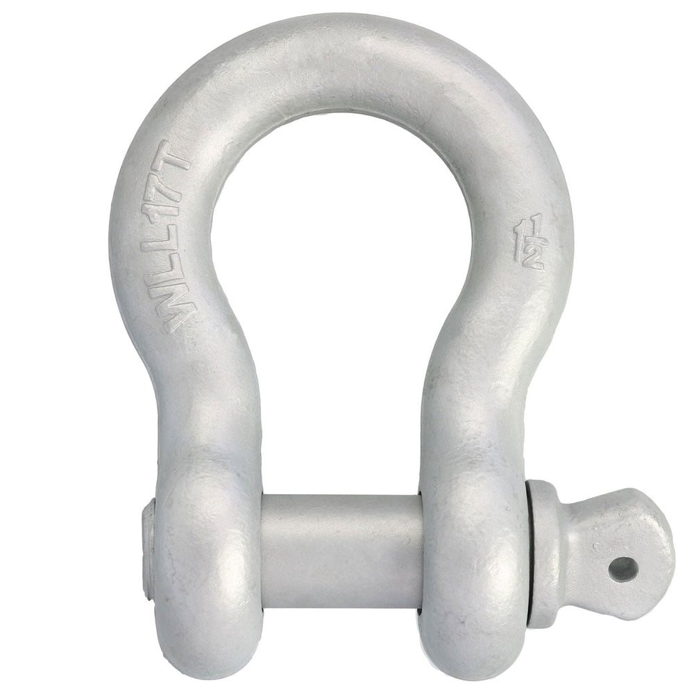 3/4 in., 4.75 ton, Galvanized Screw Pin Anchor Shackle
