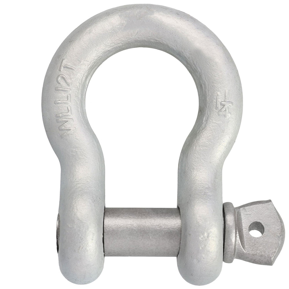 3/4 in., 4.75 ton, Galvanized Screw Pin Anchor Shackle