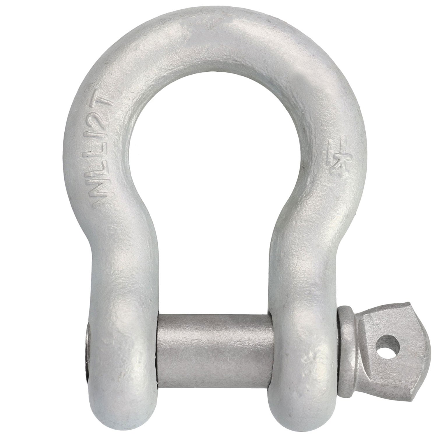 7/16 in., 1.5 ton, Galvanized Screw Pin Anchor Shackle