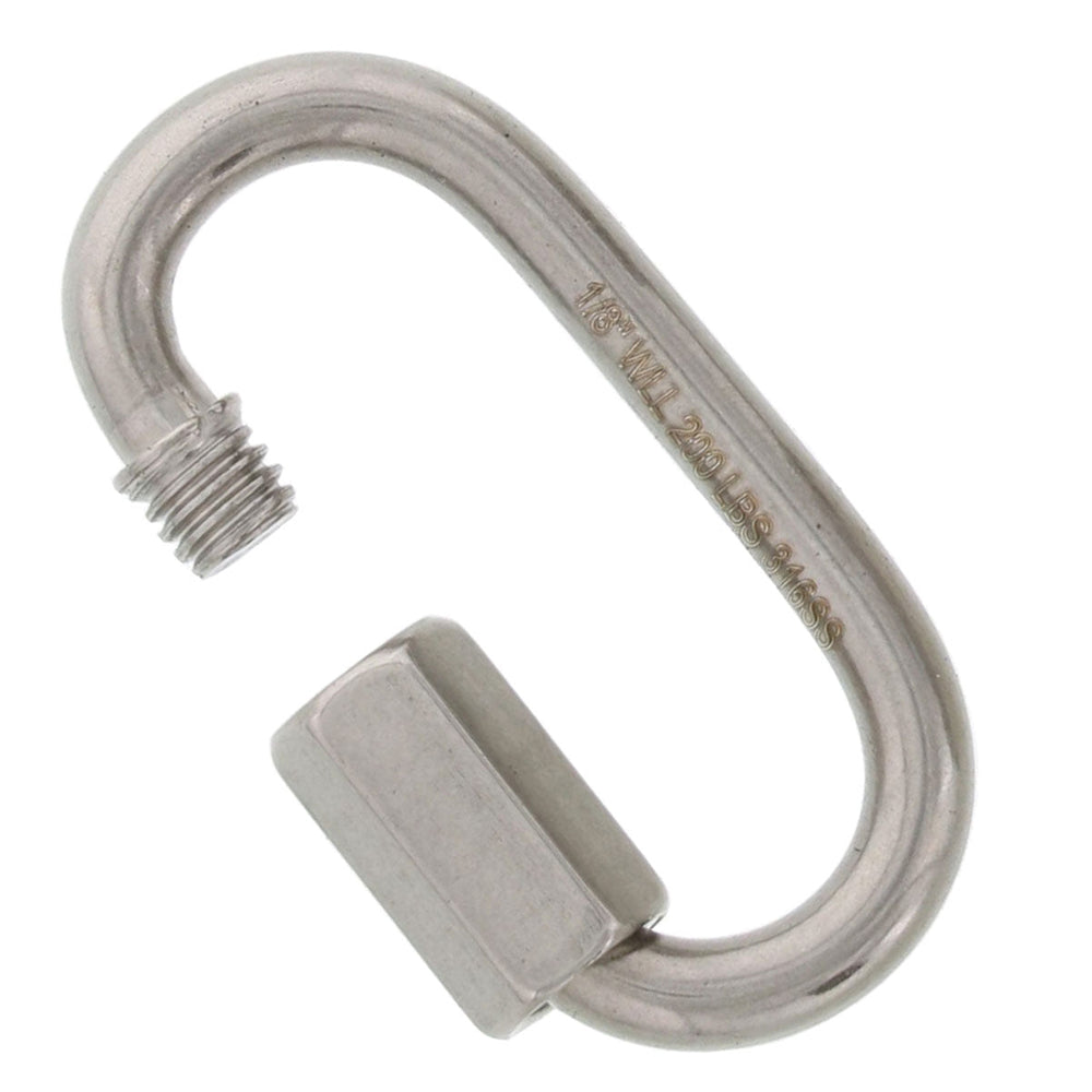 1/8" Stainless Steel Quick Link