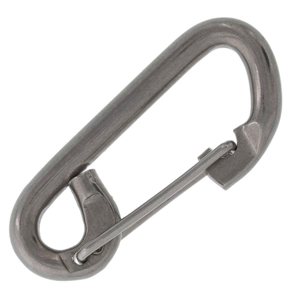 5/16" Stainless Steel Harness Style Spring Snap Link