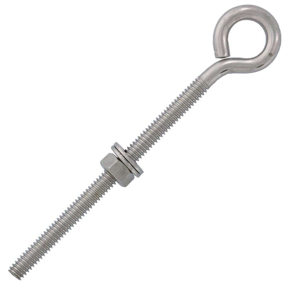 5/16" x 2" Stainless Steel Plain Eye Bolt