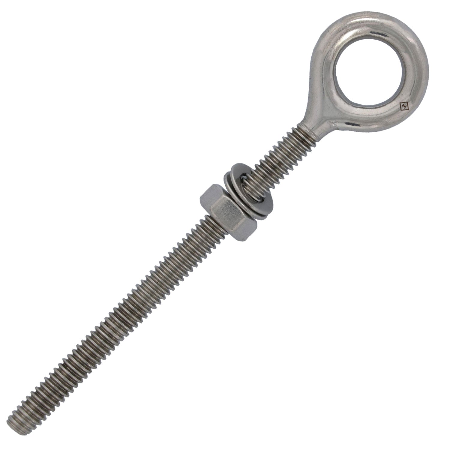 3/16" x 1" Stainless Steel Welded Eye Bolt