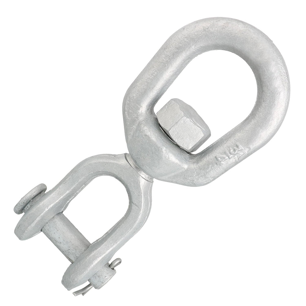 3/4" Galvanized Eye & Jaw Swivel