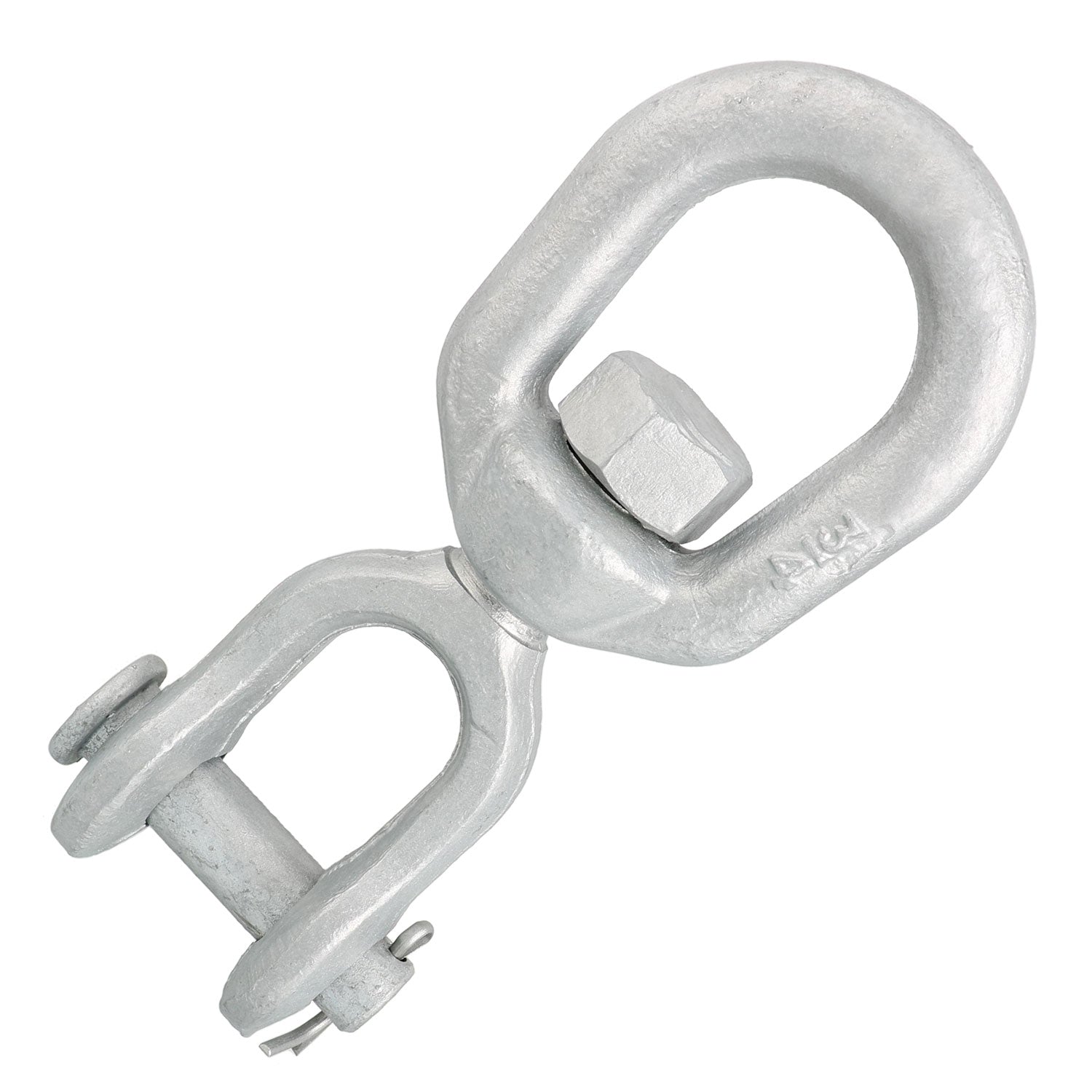 1/2" Galvanized Eye & Jaw Swivel