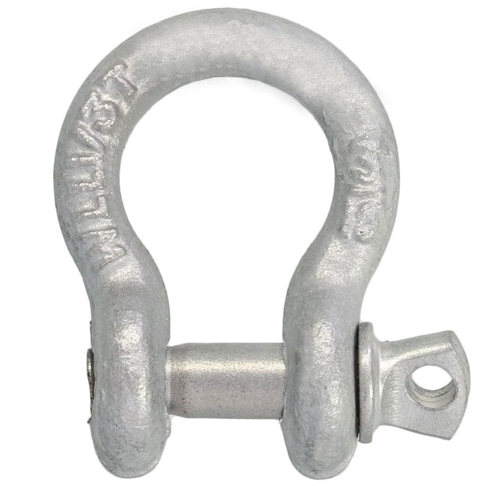7/16 in., 1.5 ton, Galvanized Screw Pin Anchor Shackle