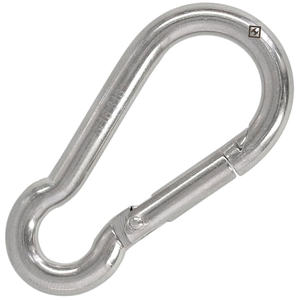 5/16" Stainless Steel Spring Snap Link