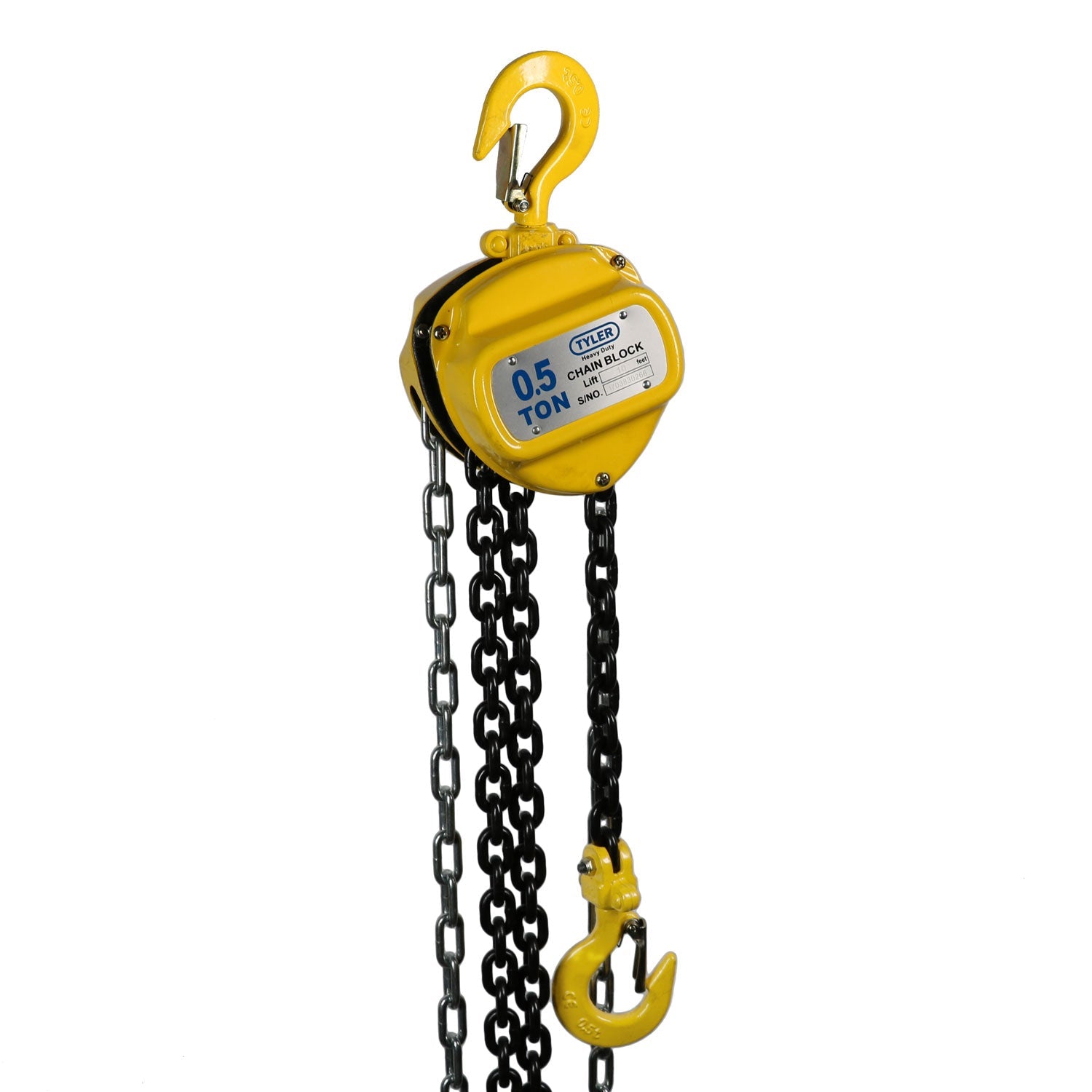 5 Ton X 10 Foot Lift, Tyler Tool Chain Hoist