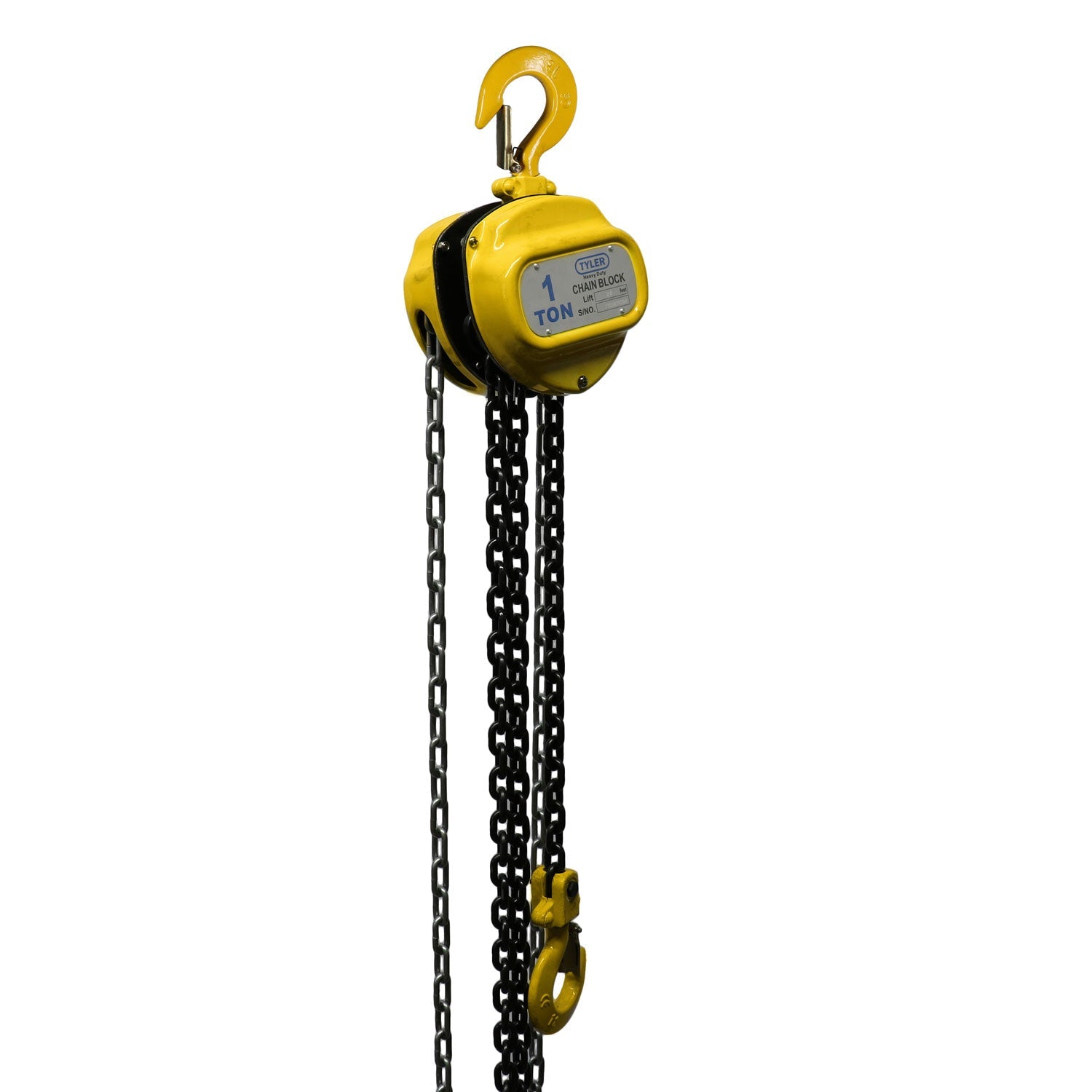 3 Ton X 20 Foot Lift, Tyler Tool Chain Hoist