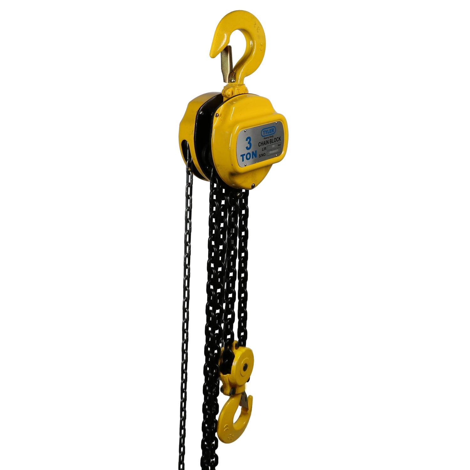 5 Ton X 10 Foot Lift, Tyler Tool Chain Hoist