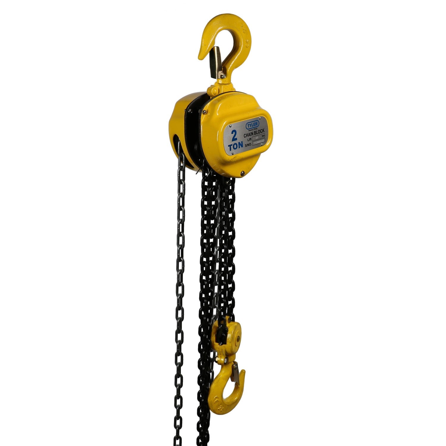 5 Ton X 10 Foot Lift, Tyler Tool Chain Hoist